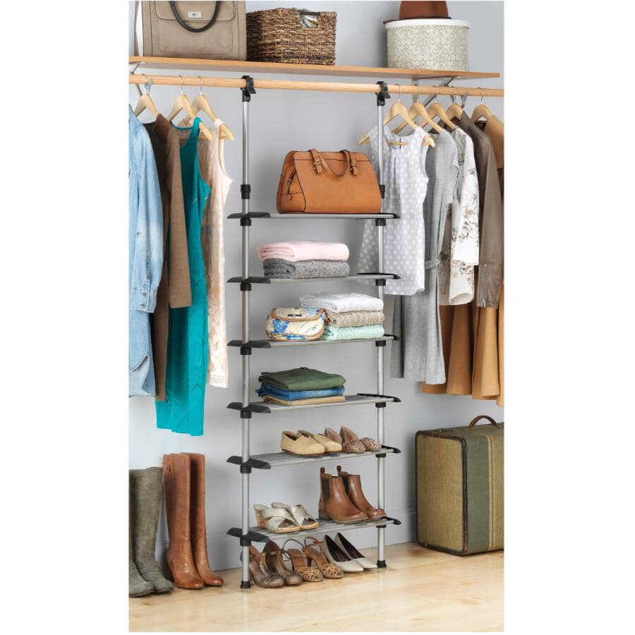 WHITMOR 6 Shelf Closet System | Home Hardware