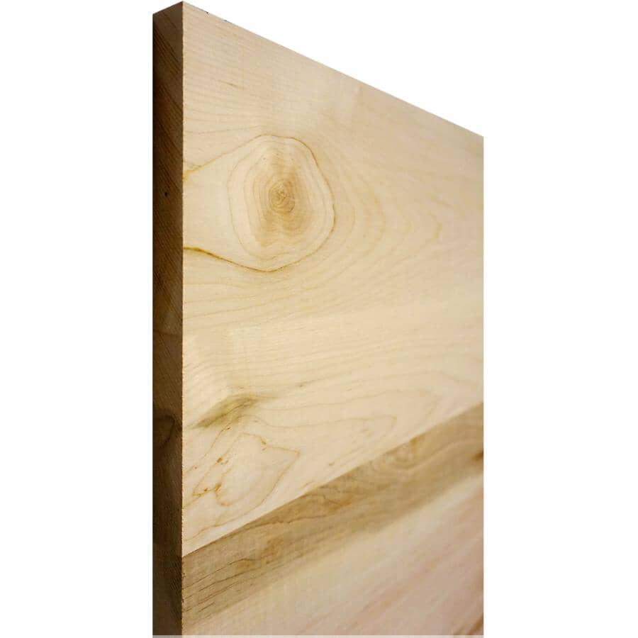 AMHERST 3/4" x 12" x 36" Laminated Wormy Maple Panel | Home Hardware
