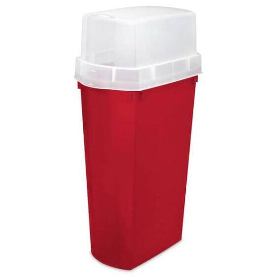 STERILITE Holiday Wrapping Paper Storage Box with Lid | Home Hardware