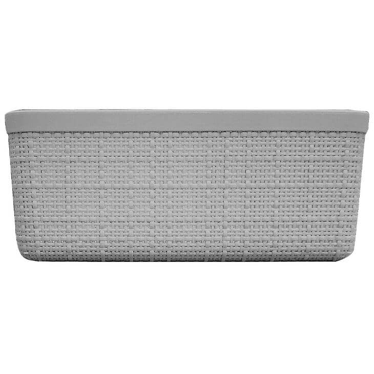 CURVER Jute 4.5 L Grey Storage Basket | Home Hardware