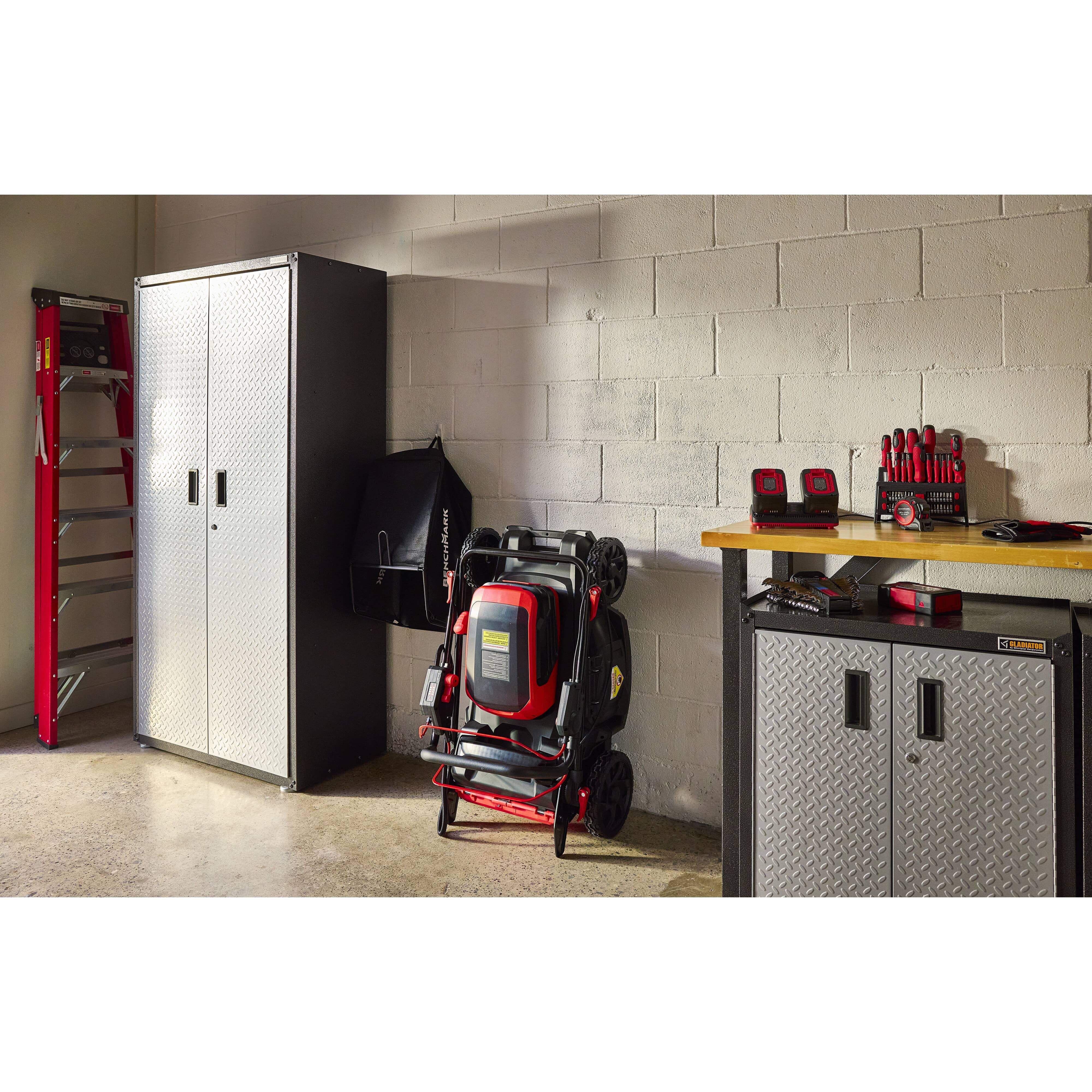 GLADIATOR GARAGEWORKS 36" 2 Door Ready To Assemble GearBox Tall Storage ...