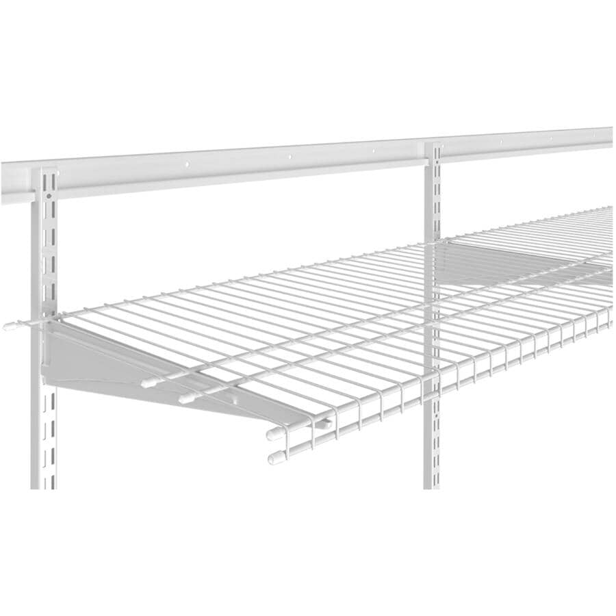 CLOSETMAID 16" x 6' White Superslide Wire Shelf | Home Hardware