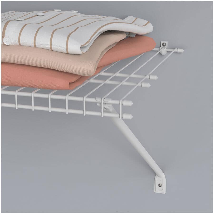 CLOSETMAID 16" x 4' -6' Closet Shelf Hardware Kit | Home Hardware