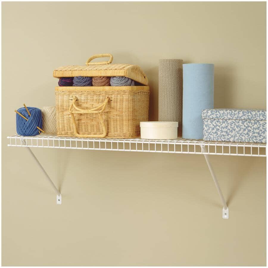 CLOSETMAID 16" x 4' -6' Closet Shelf Hardware Kit | Home Hardware