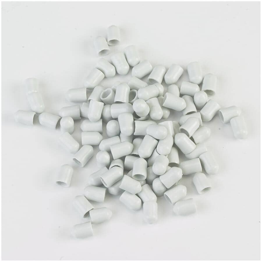 CLOSETMAID Small White Wire Shelf End Caps | Home Hardware