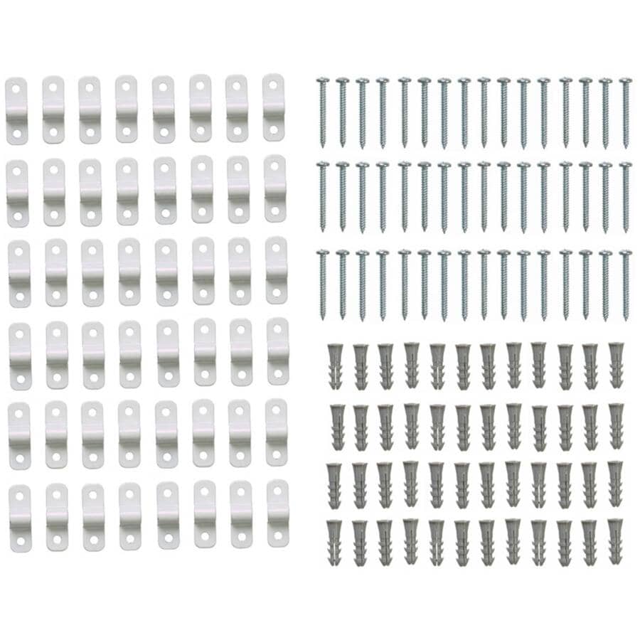 CLOSETMAID 48 Pack White Multi Purpose Wire Shelf Clips | Home Hardware