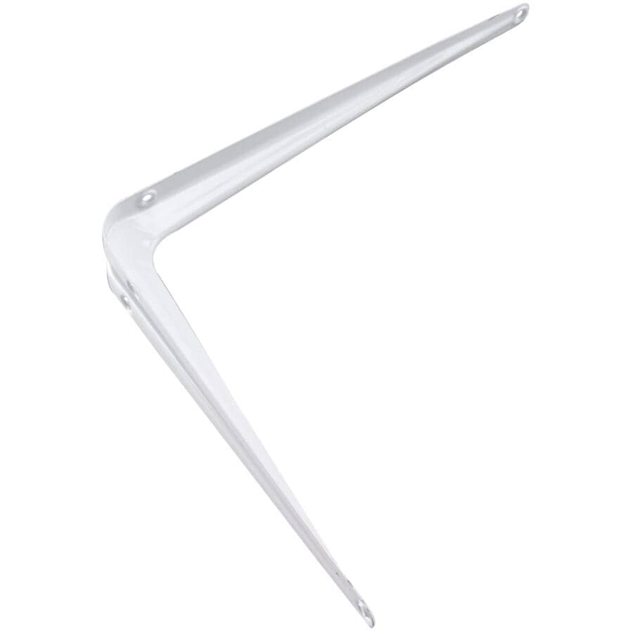 ONWARD 10" x 12" White Shelf Bracket | Home Hardware