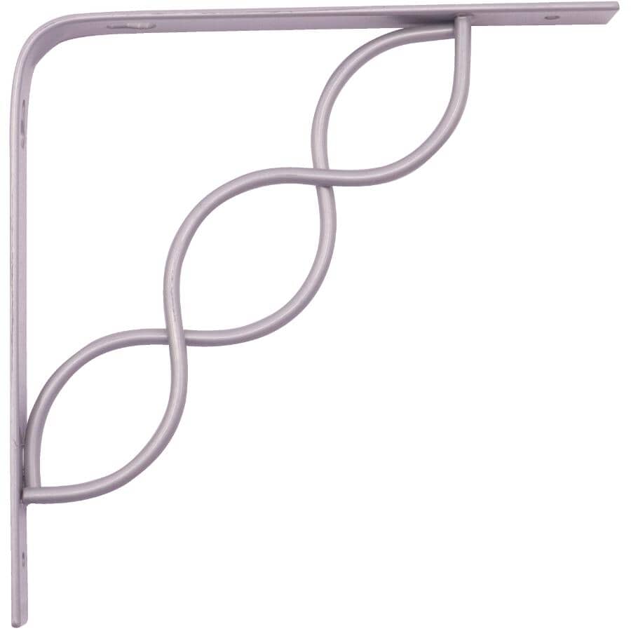 BUILDER'S HARDWARE 8" Decorative Scroll Shelf Bracket | Home Hardware