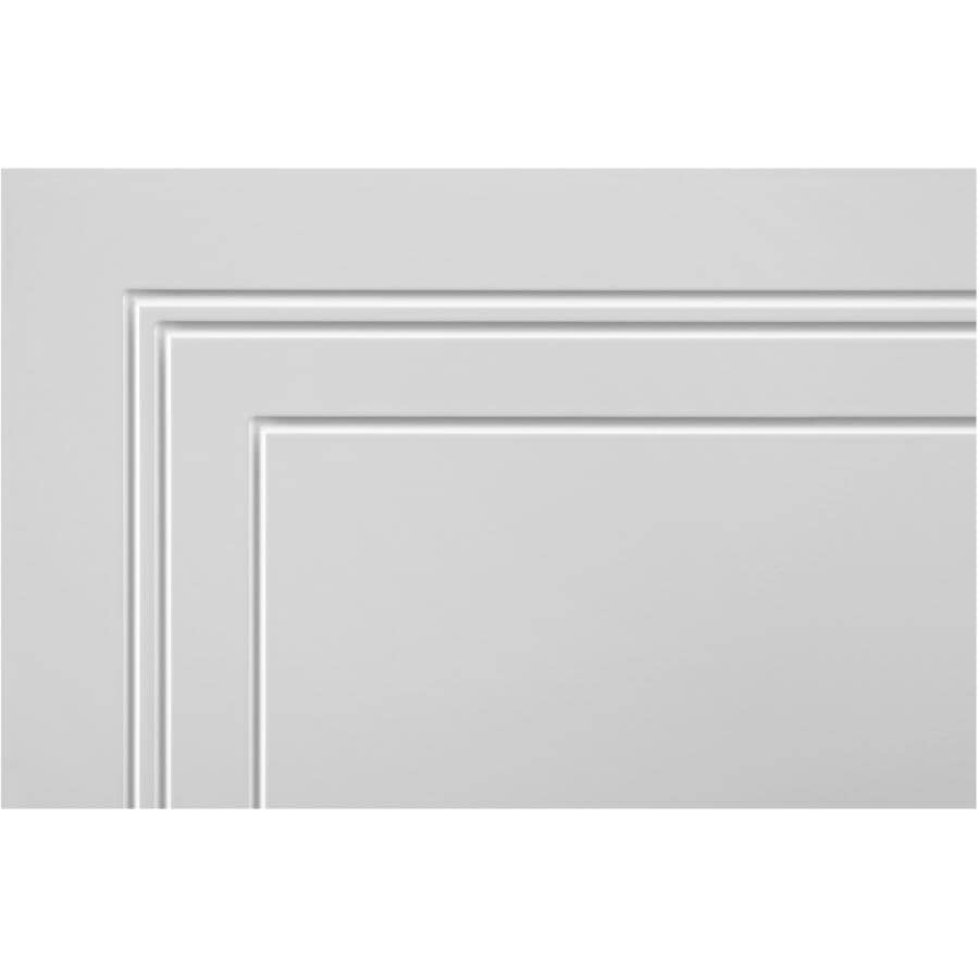 MURDESIGN Paquet de 8 panneaux de plafond Encore de 24 x 24 po, blanc ...