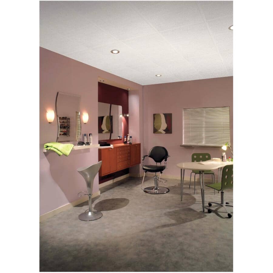 ARMSTRONG CEILINGS Sonoflex Fibreglass Random Fissured Ceiling Panels ...