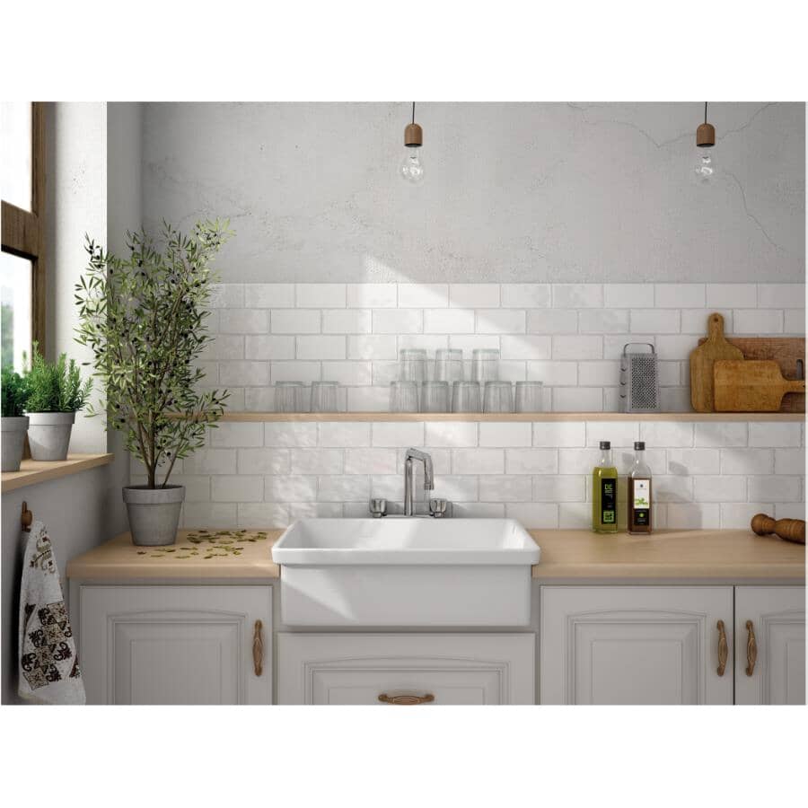 CENTURA Masia Collection 3" x 6" Ceramic Subway Tile | Home Hardware