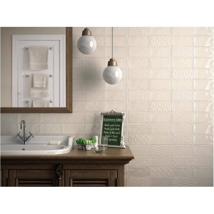 CENTURA Masia Collection 3" x 6" Ceramic Subway Tile | Home Hardware