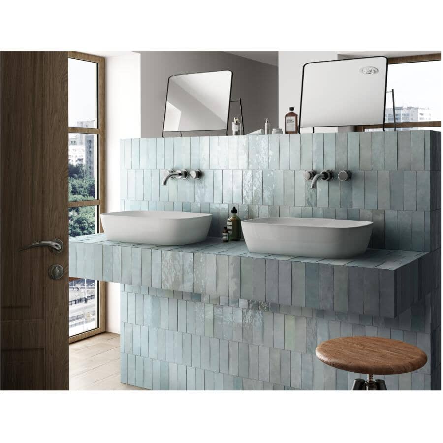 CENTURA Artisan Collection 2.5" x 8" Ceramic Subway Tile | Home Hardware