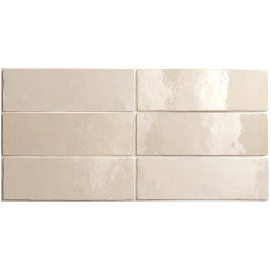 CENTURA Artisan Collection 2.5" x 8" Ceramic Subway Tile | Home Hardware
