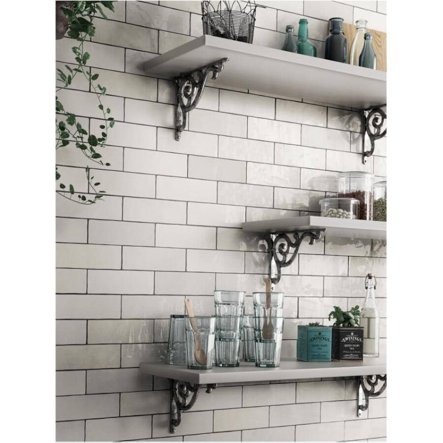 CENTURA Artisan Collection 2.5" x 8" Ceramic Subway Tile | Home Hardware
