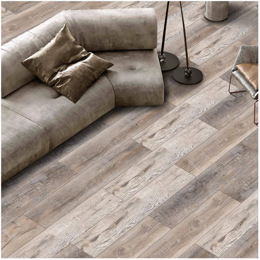 CORELOGIC 7" x 48" Waterproof Loose Lay Vinyl Plank Flooring | Home ...