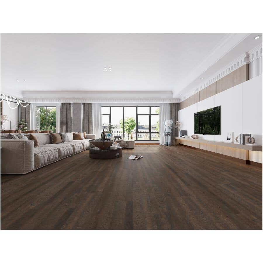 CORELOGIC Anna Collection 7" x 48" Waterproof SPC Flooring | Home Hardware