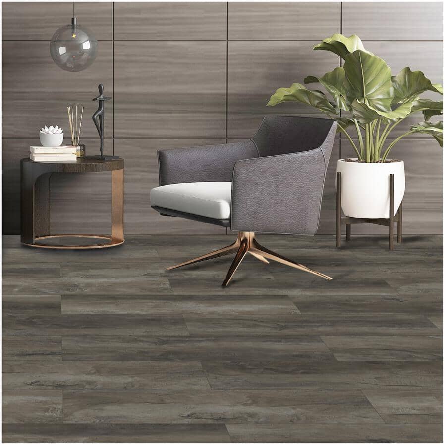 CORELOGIC Rebecca Collection 7" x 48" Waterproof SPC Flooring | Home ...