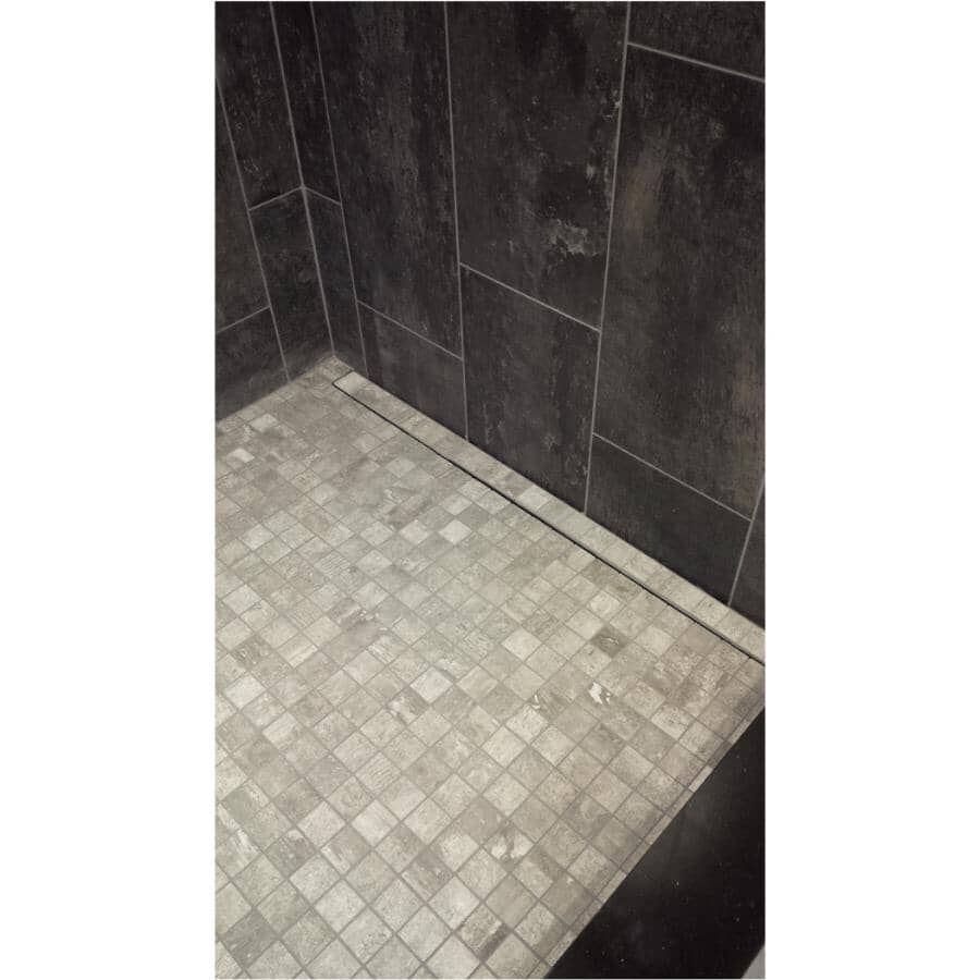 PROVA 42" Linear Drain Kit - Tile-In Top | Home Hardware