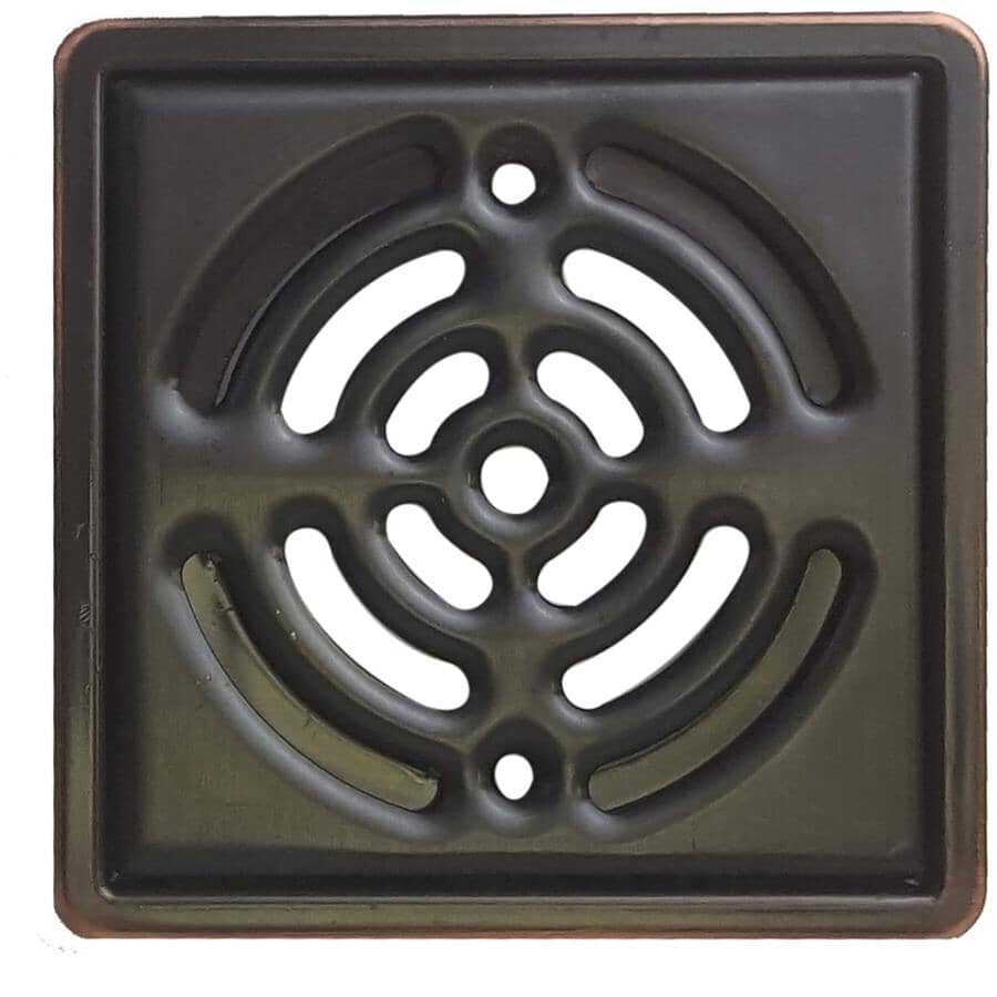 PROVA Drain Accessory Grate - Bronze | Home Hardware