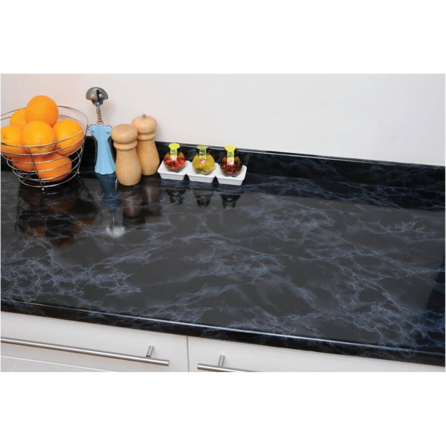 DC FIX Black Marble Peel & Stick Decor Film | Home Hardware