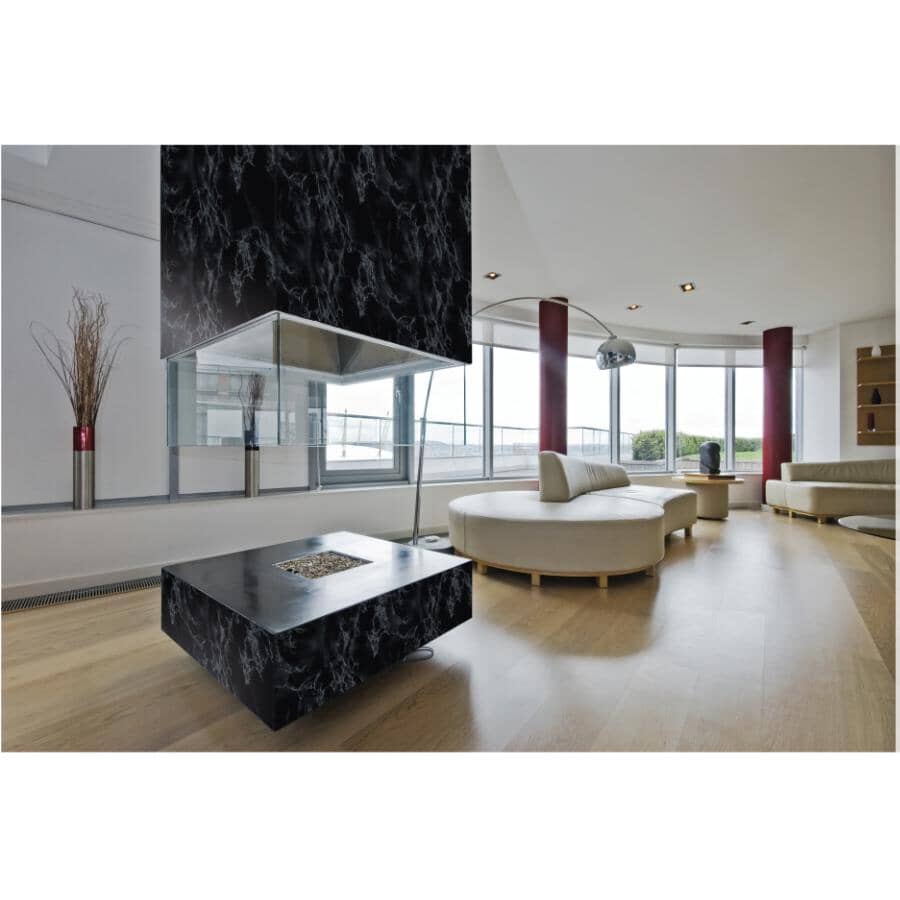 DC FIX Black Marble Peel & Stick Decor Film | Home Hardware