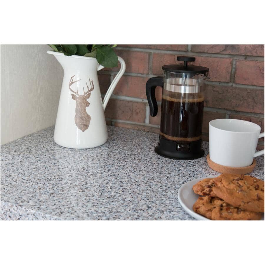 DC FIX Grey Granite Peel & Stick Decor Film | Home Hardware