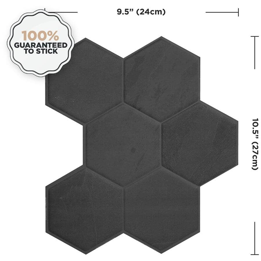 SMART TILES Hexa Walton Peel & Stick Backsplash Wall Tiles | Home Hardware