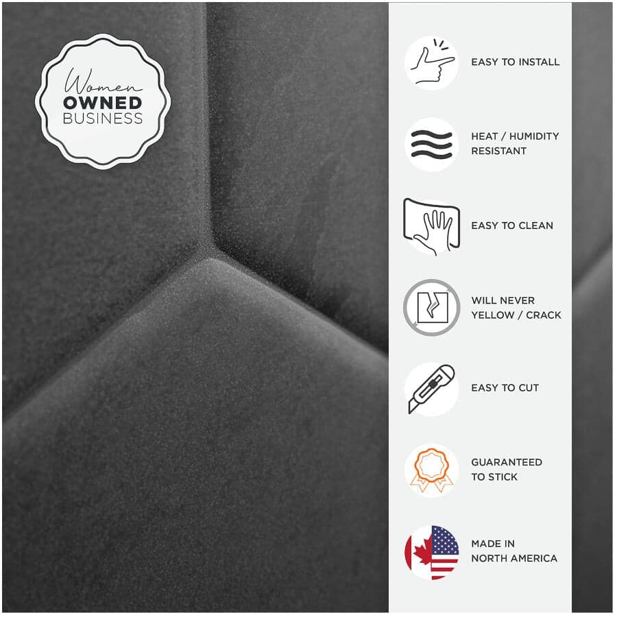 SMART TILES Hexa Walton Peel & Stick Backsplash Wall Tiles | Home Hardware