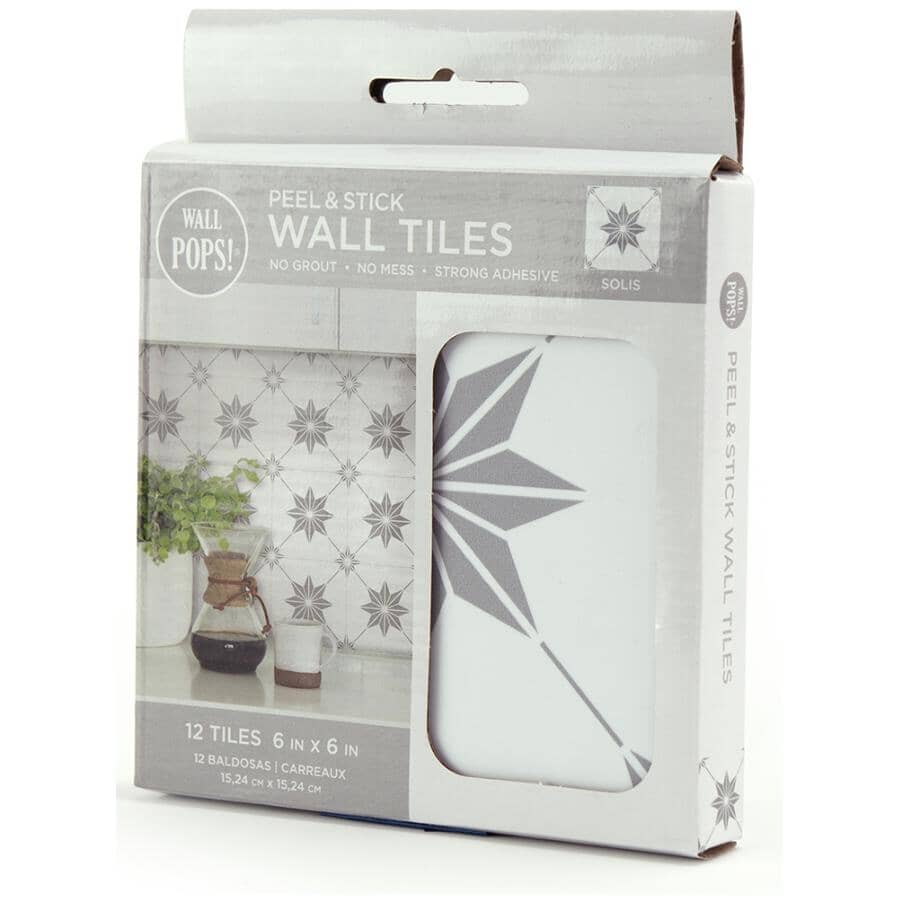 WALLPOPS Solis Peel & Stick Backsplash Wall Tiles | Home Hardware