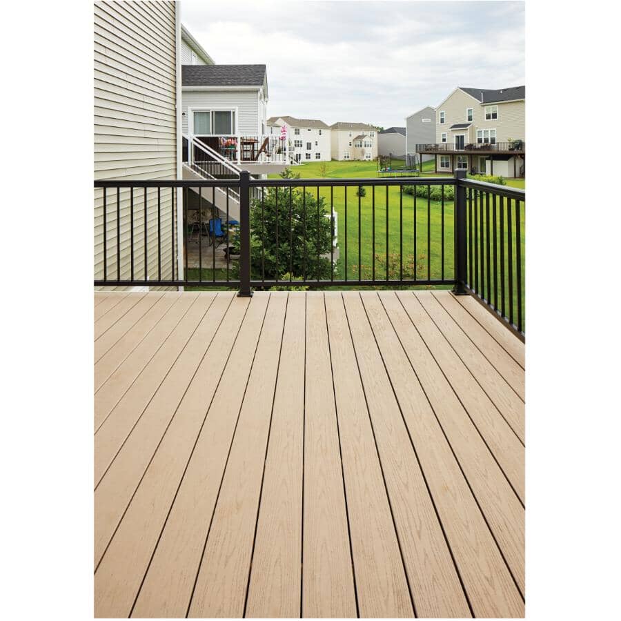TIMBERTECH 1" x 5-1/2" x 20' Harvest Square Edge Brownstone Deck Board ...