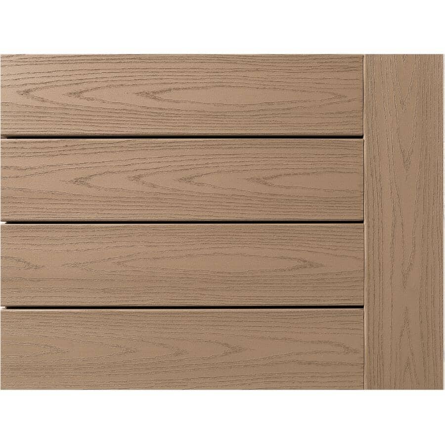 TIMBERTECH 1" x 7-1/4" x 20' Harvest Square Edge Brownstone Deck Board ...