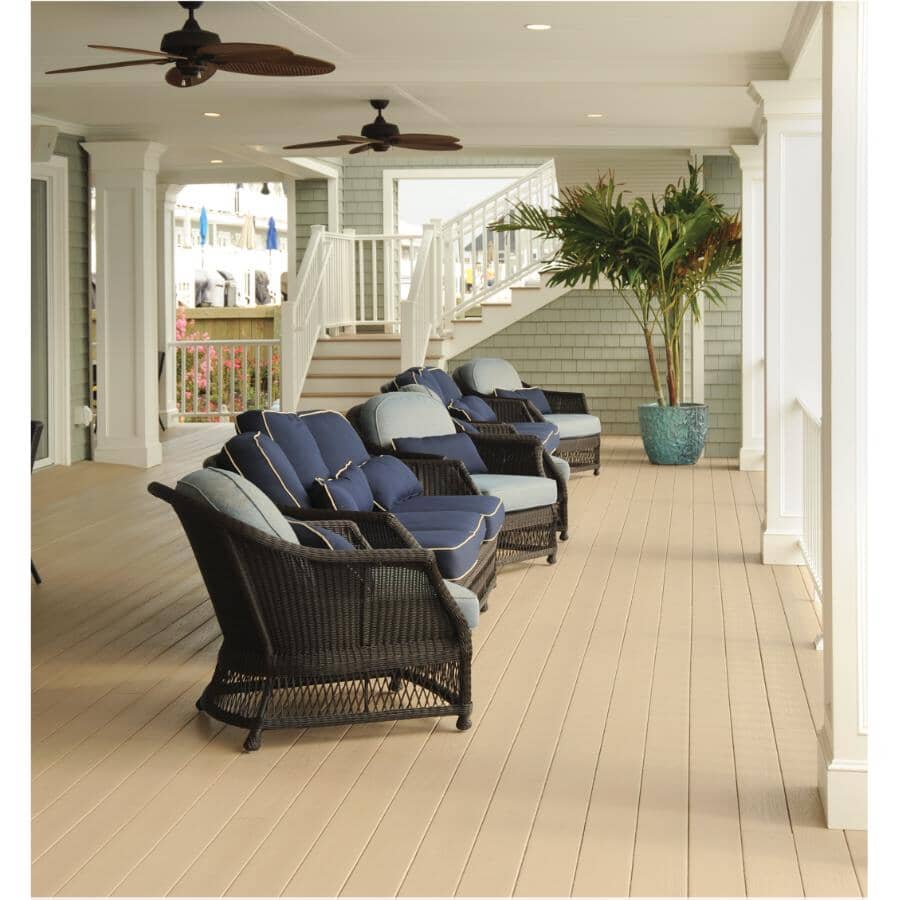 TIMBERTECH 1" x 7-1/4" x 20' Harvest Square Edge Brownstone Deck Board ...
