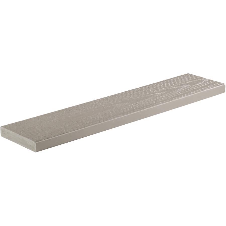 TIMBERTECH 1" x 7-1/4" x 20' Harvest Square Edge Slate Grey Deck Board ...