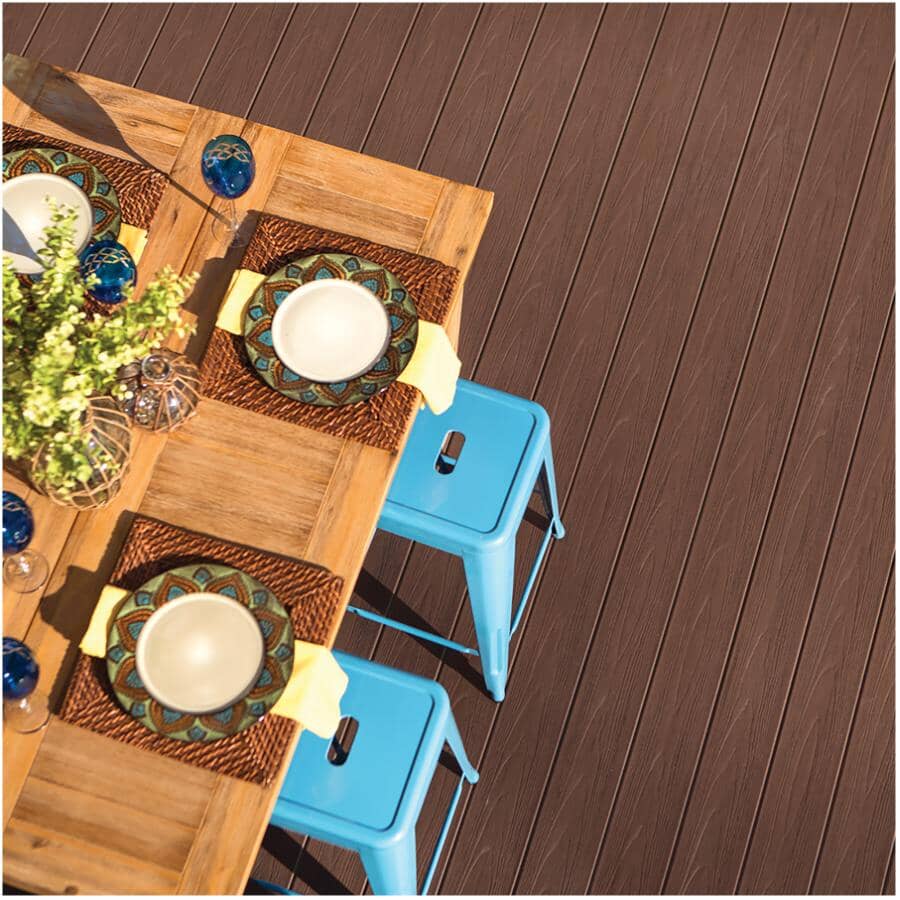 TIMBERTECH 12' Edge Prime Dark Teak Deck Board Fascia | Home Hardware