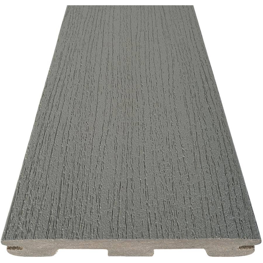 TIMBERTECH 1" x 5-1/2" x 16' Edge Prime Maritime Grey Grooved Edge Deck ...