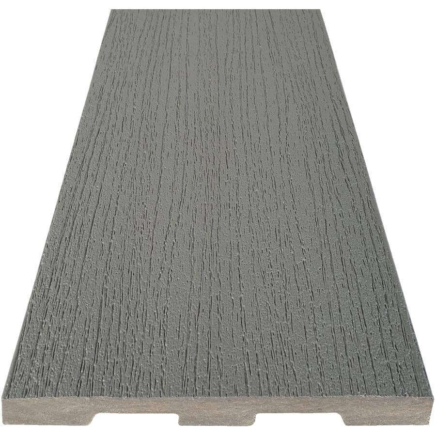 TIMBERTECH 1" x 5-1/2" x 20' Edge Prime Maritime Grey Square Edge Deck ...
