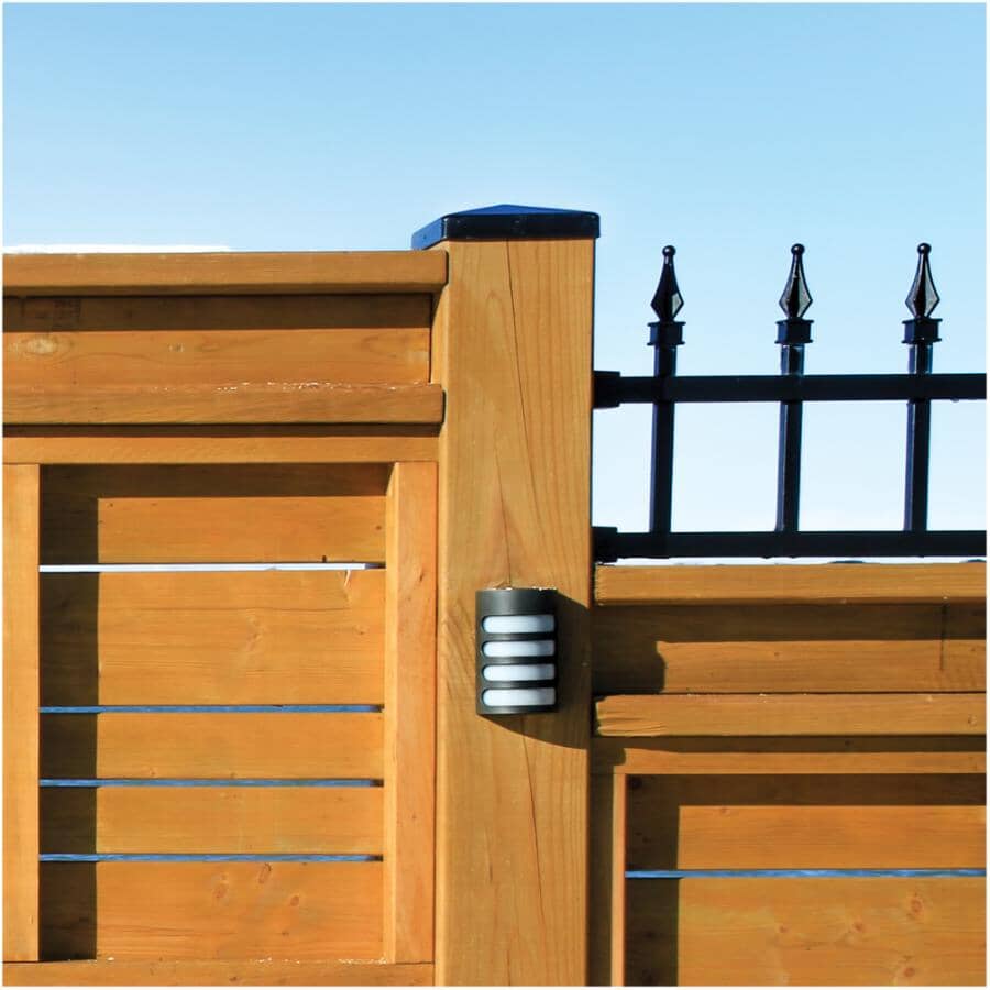 Nuvo Iron Capuchon Eazy Cap En Acier De 5 X 5 Po Pour Poteau De Clôture