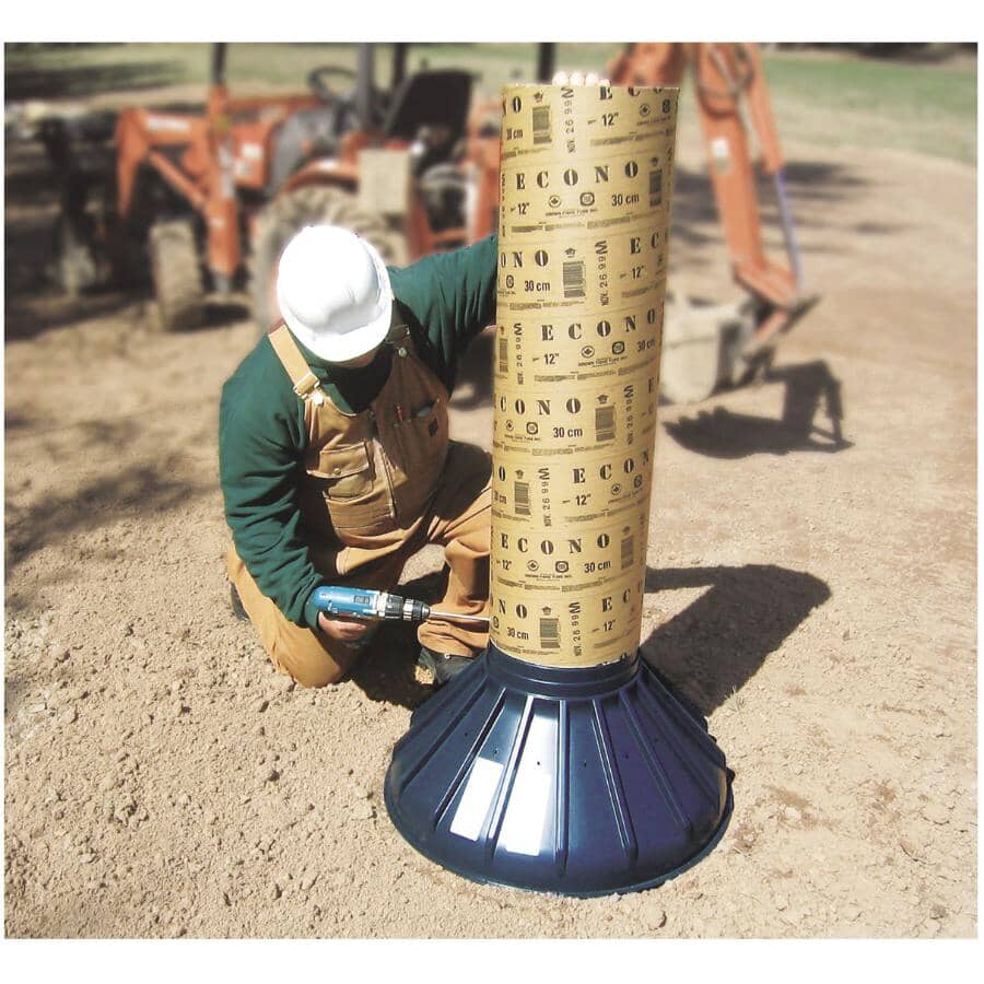 BIGFOOT SYSTEMS 28" Diameter Bigfoot Footing Form, fits 10" or 12 ...