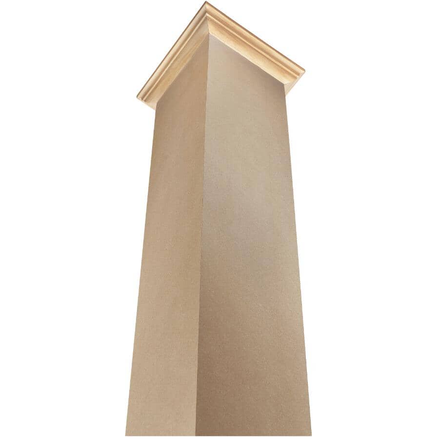 HOME BUILDER 5-1/2" x 8' Medium Density Fibreboard Square Jack Post ...