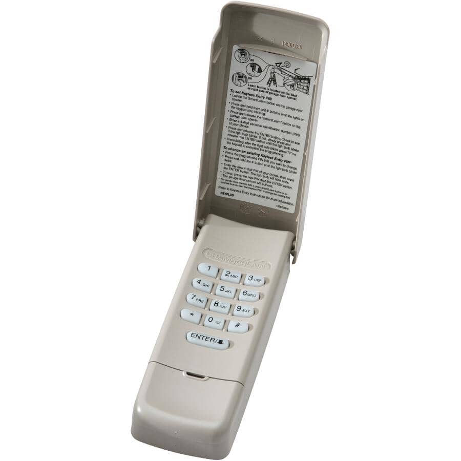 CHAMBERLAIN MyQ Dual Frequency Keyless Garage Door Opener Keypad | Home ...