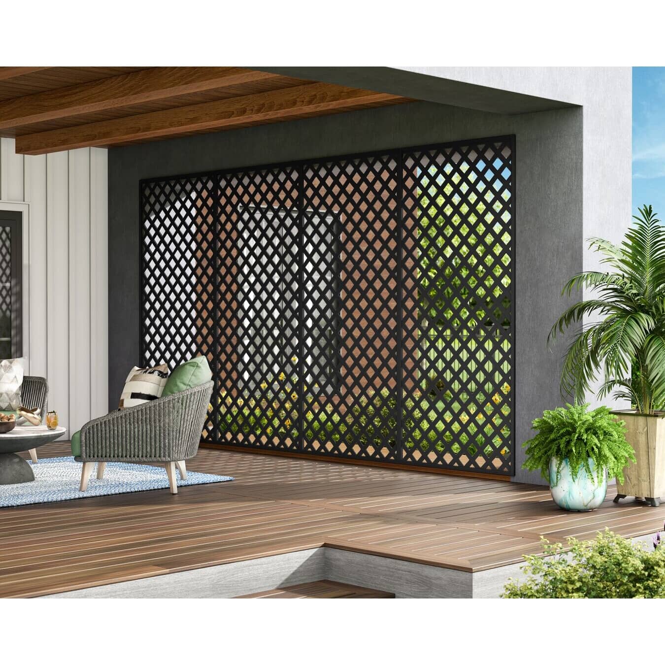 BARRETTE 4' x 8' Classic Vinyl Lattice | Home Hardware