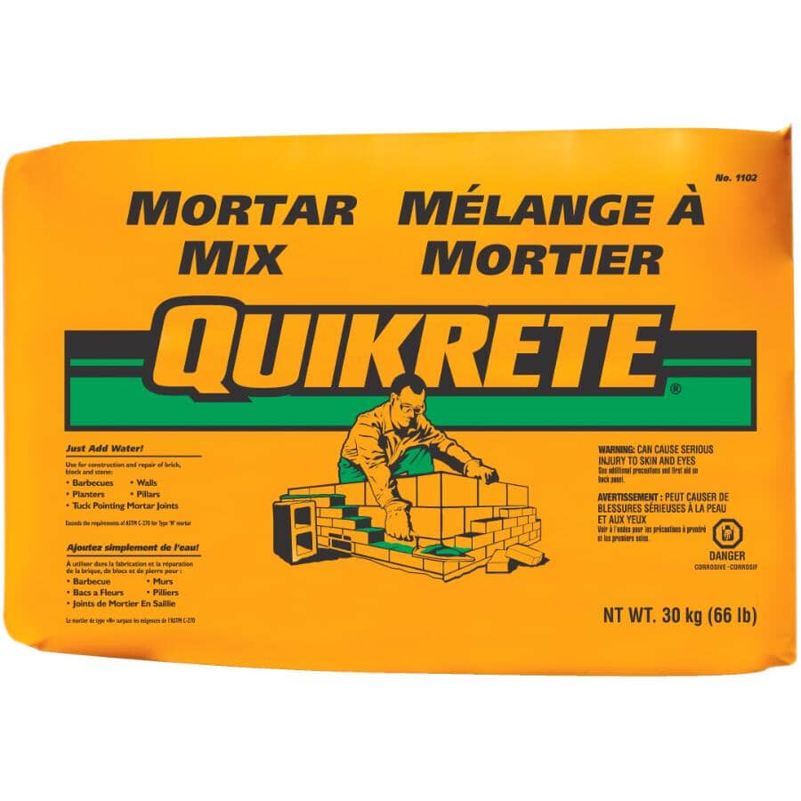 QUIKRETE 30 kg Mortar Mix | Home Hardware