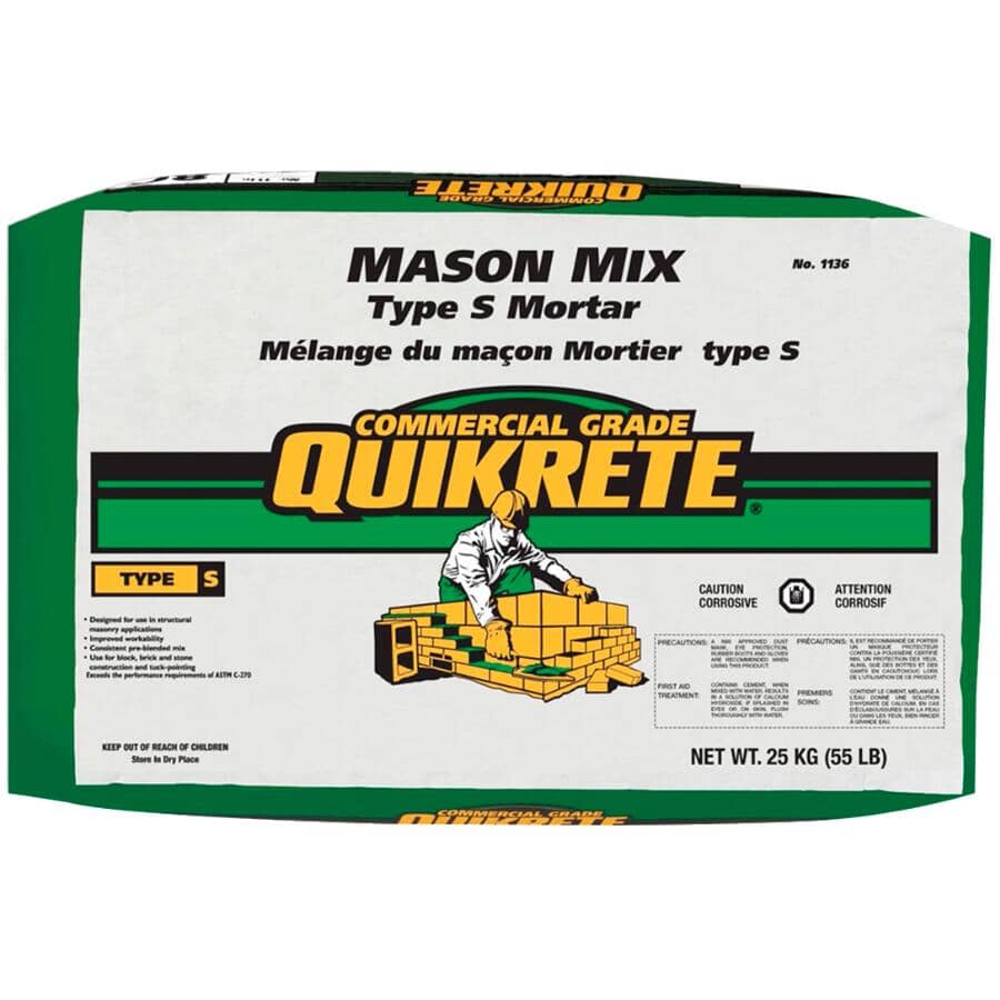 QUIKRETE Mortar Mix - 25 kg | Home Hardware