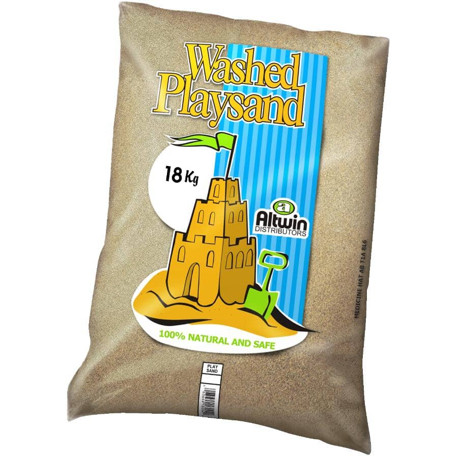ALTWIN Washed Play Sand - 18 kg | Home Hardware