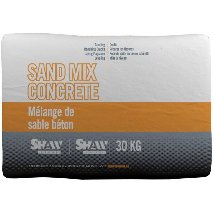 SHAW RESOURCES Sand Mix Concrete - 30 kg | Home Hardware