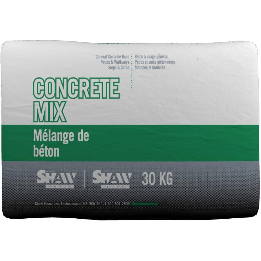 SHAW RESOURCES Concrete Mix - 30 kg | Home Hardware