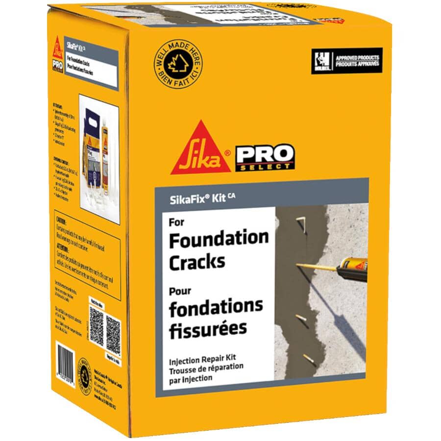 SIKA Injection Repair Kit for Foundation Cracks | Home Hardware