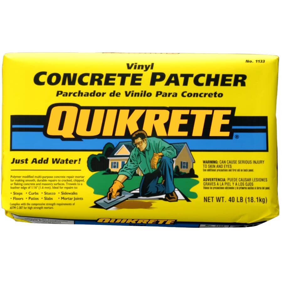QUIKRETE 18.1kg Vinyl Concrete Patch | Home Hardware