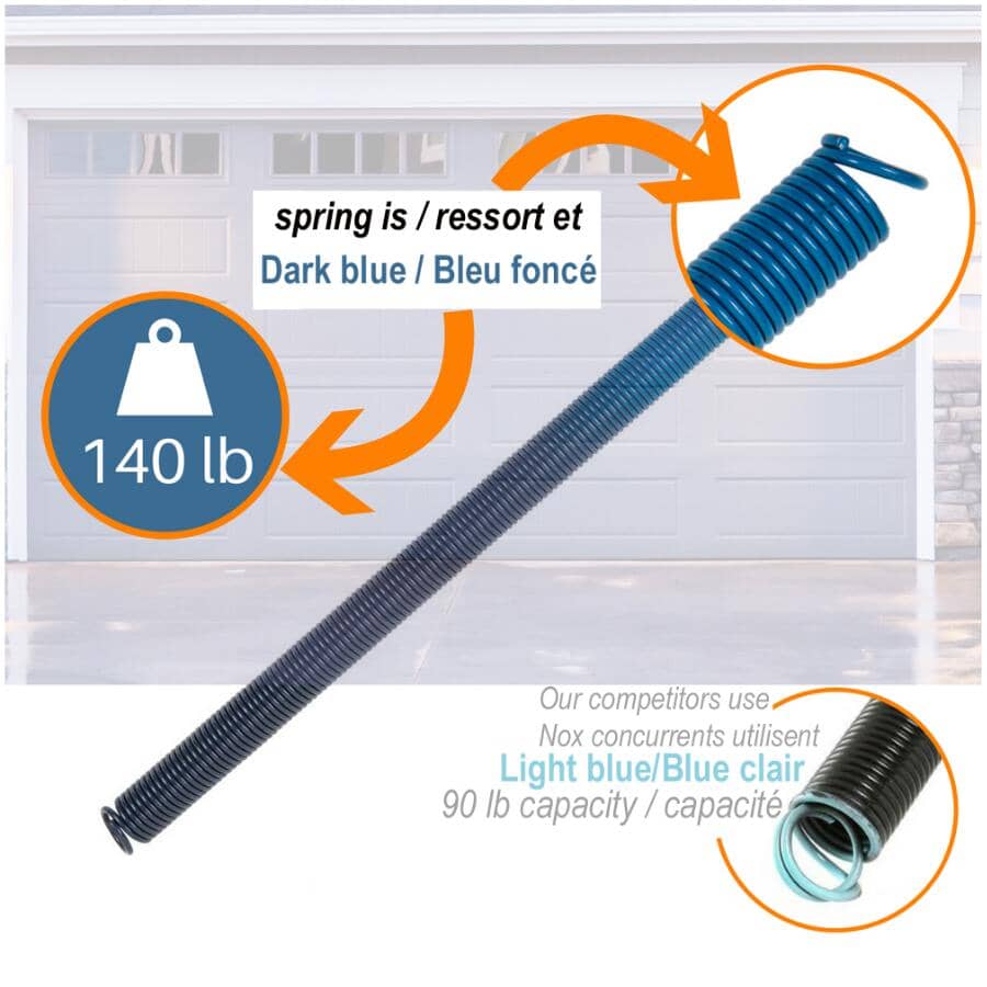 IDEAL SECURITY 2 Pack Garage Door Springs & Safety Cables | Home Hardware